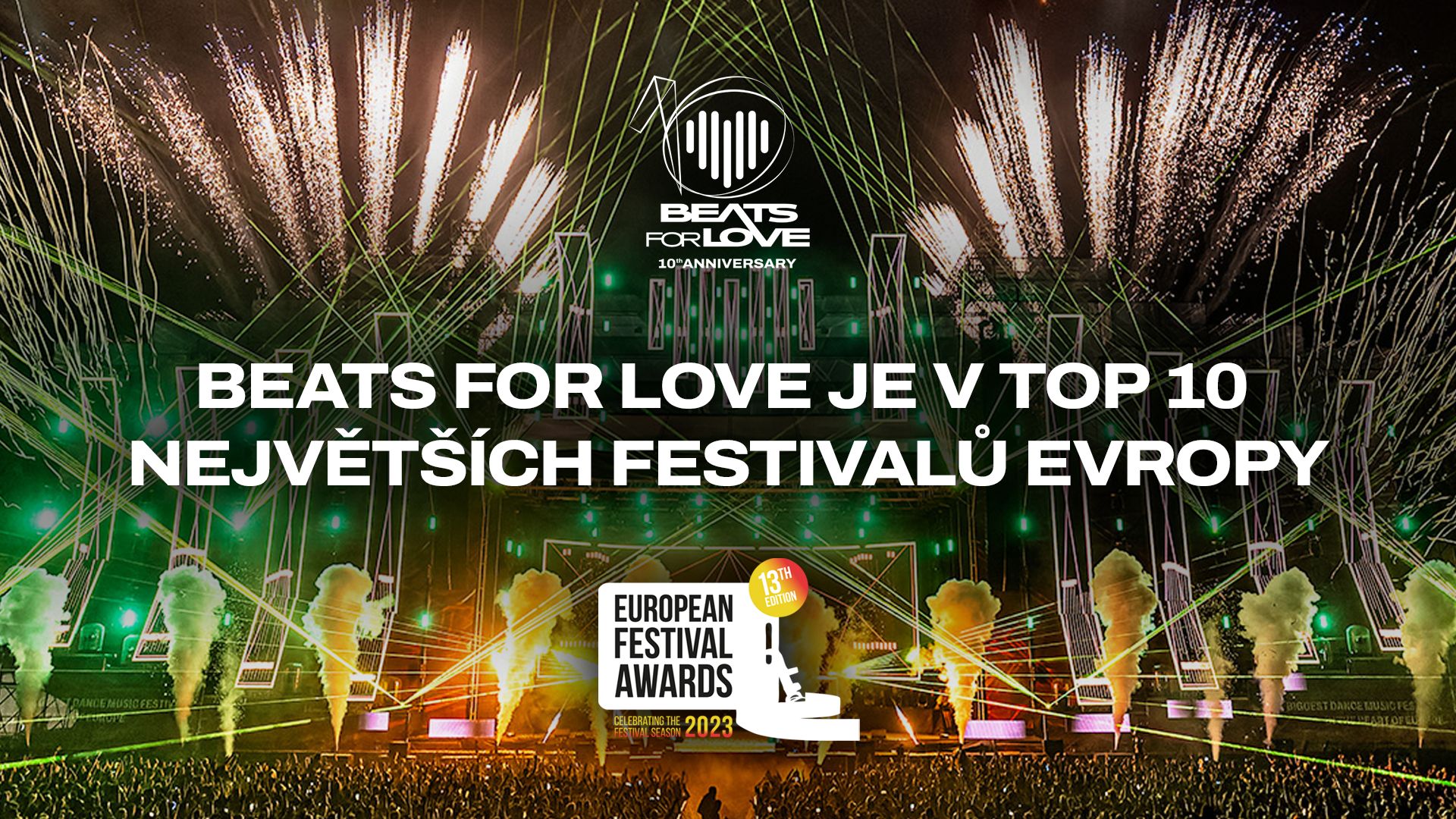 Our shared dream: Beats for love nominated for top 10 festivals in Europe! - Beats for love